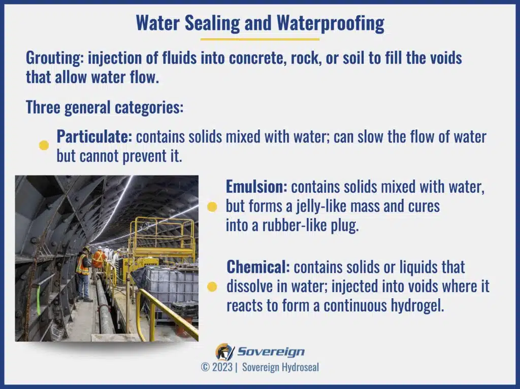 Water Sealing For Construction Sites | USA Water Intrusion Control